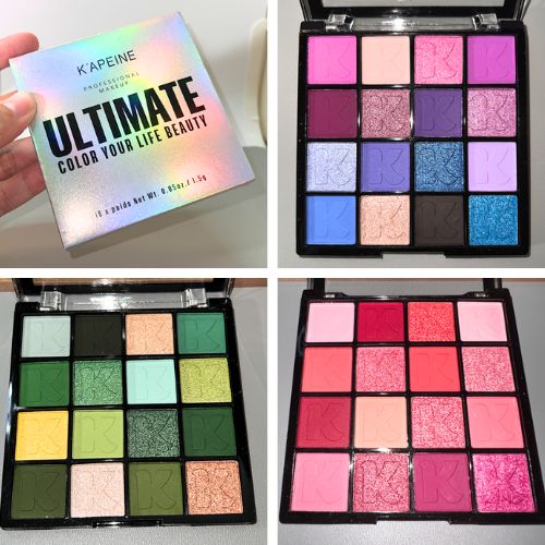 K'apeine 16 Color Eyeshadow Palette • JAZEE
